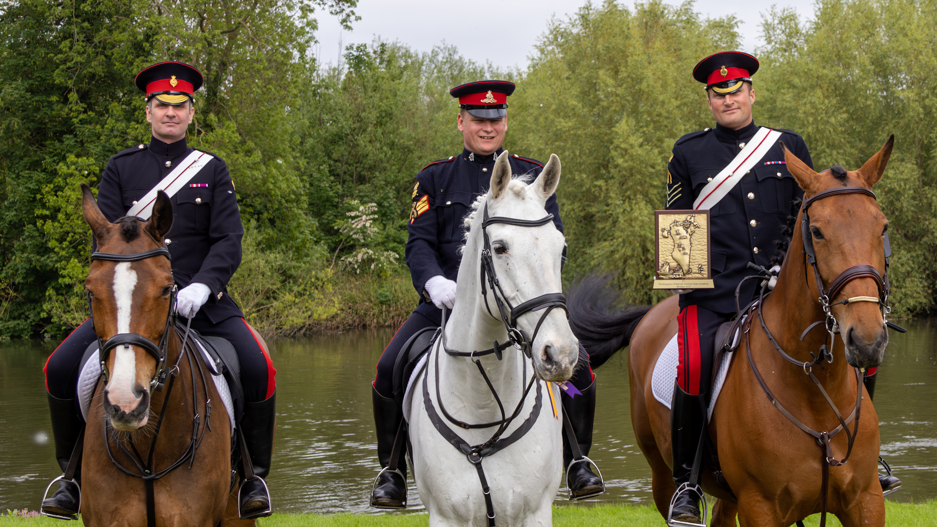 Military showjumpers dazzle at Royal Windsor Horse Show